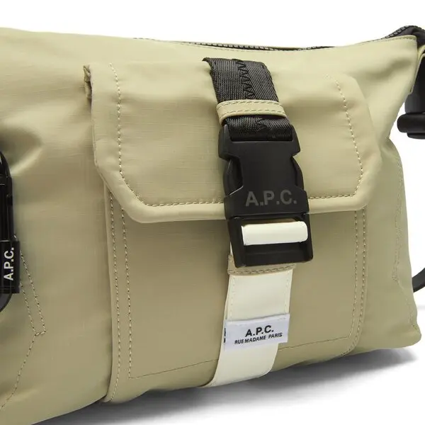 A.p.c. Trek Cross Body Bag - Mastic