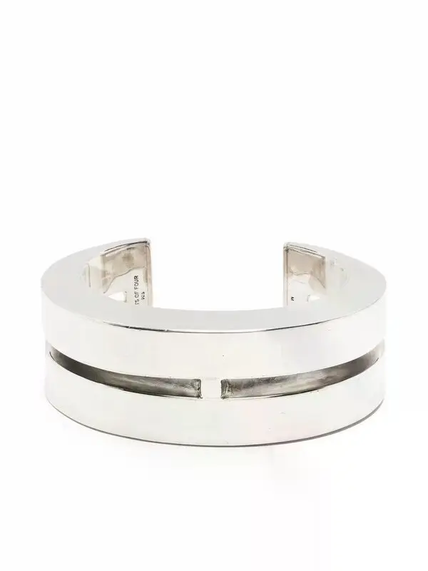 PARTS OF FOUR Crescent Crevice Cuff - Silver