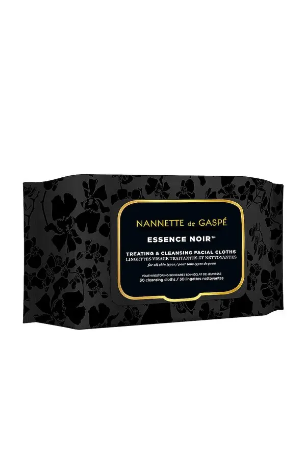 NANNETTE DE GASPE Essence Noir Treating & Cleansing Cloths - N,a