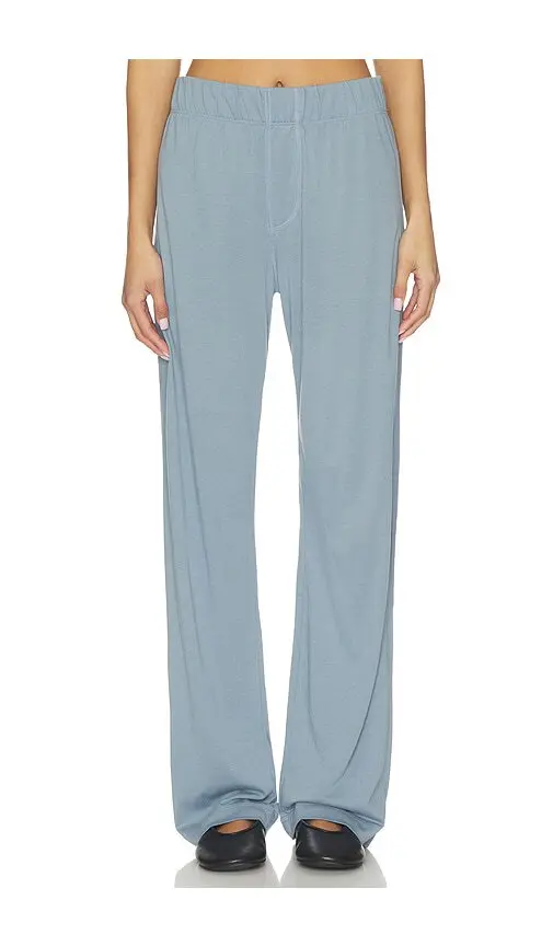 Eterne Butter Rib Lounge Pant - Blue