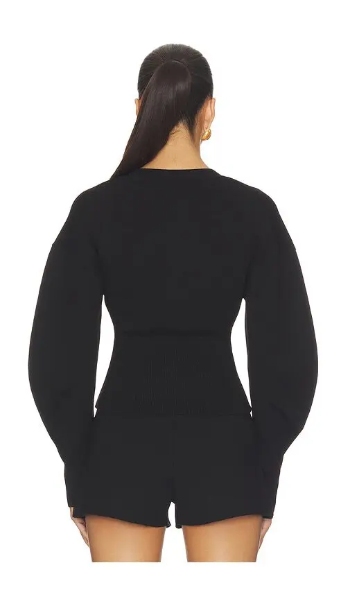 Cult Gaia Monroe Sweater - Black