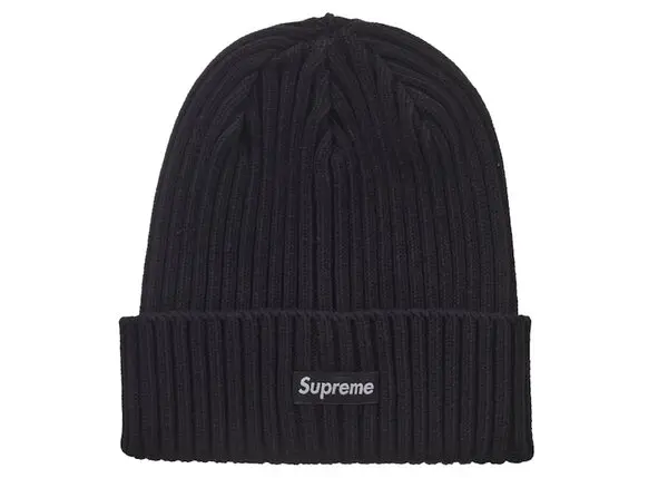 Supreme Overdyed Beanie - Black