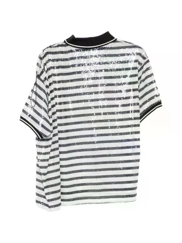 PUSHBUTTON Striped Polo Shirt