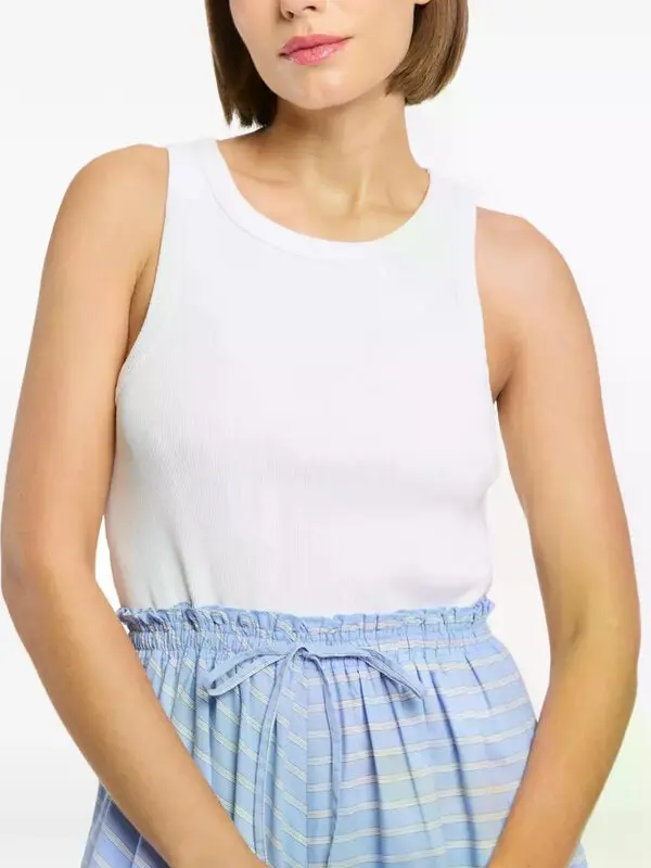 Cinq À Sept Striped Ruffled Midi Dress - Blue