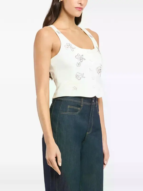 Cinq À Sept Rowena Top - Neutrals