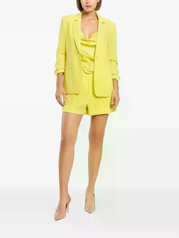 Cinq À Sept Khloe Crepe Blazer - Yellow