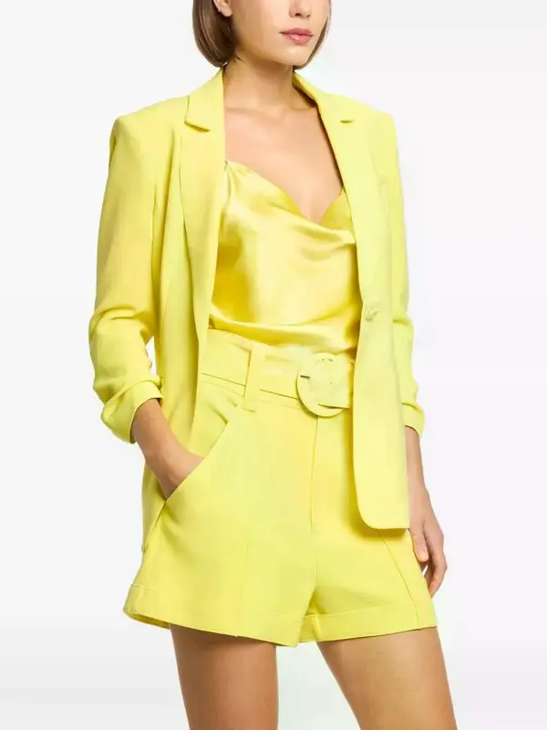Cinq À Sept Khloe Crepe Blazer - Yellow