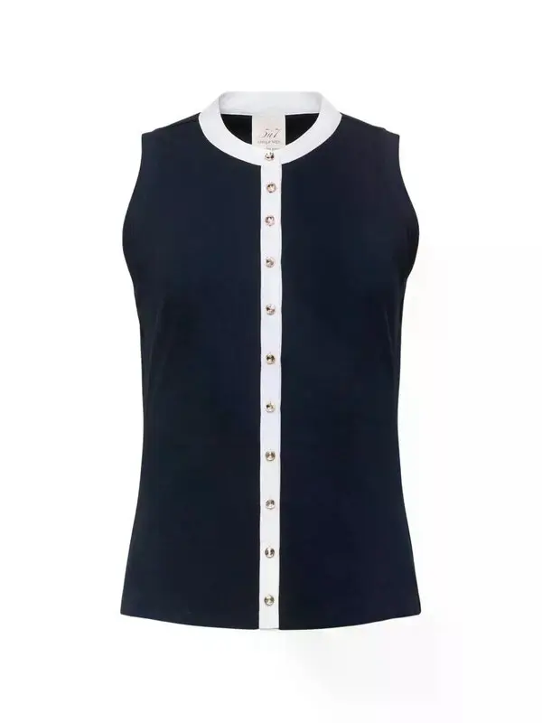 Cinq À Sept Beverly Buttoned Sleeveless Shirt