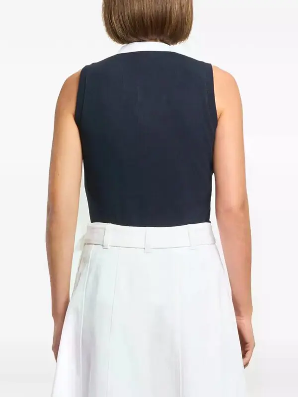 Cinq À Sept Beverly Buttoned Sleeveless Shirt