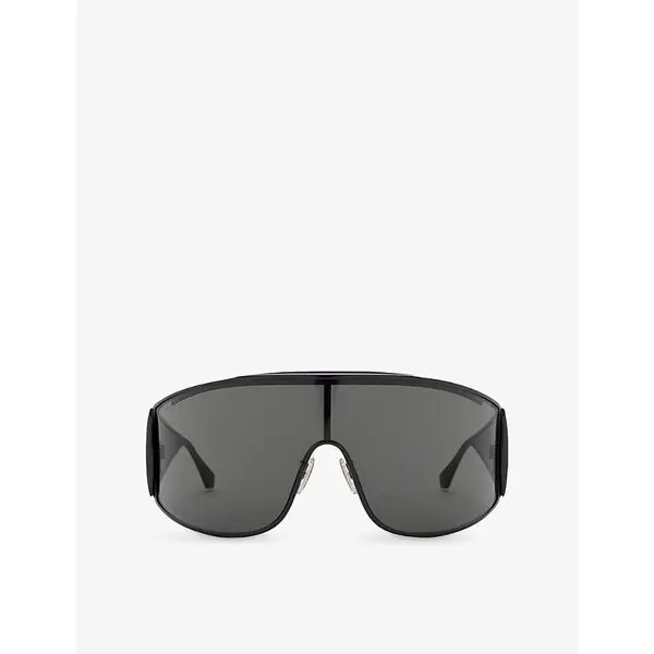 Loewe Speed Shield Metal Sunglasses - Black