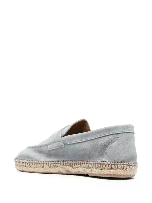 Eleventy Suede Penny Espadrilles