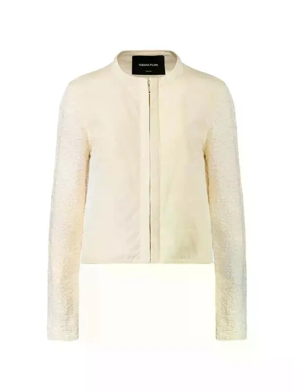 Fabiana Filippi Quilted Jacket - Neutrals
