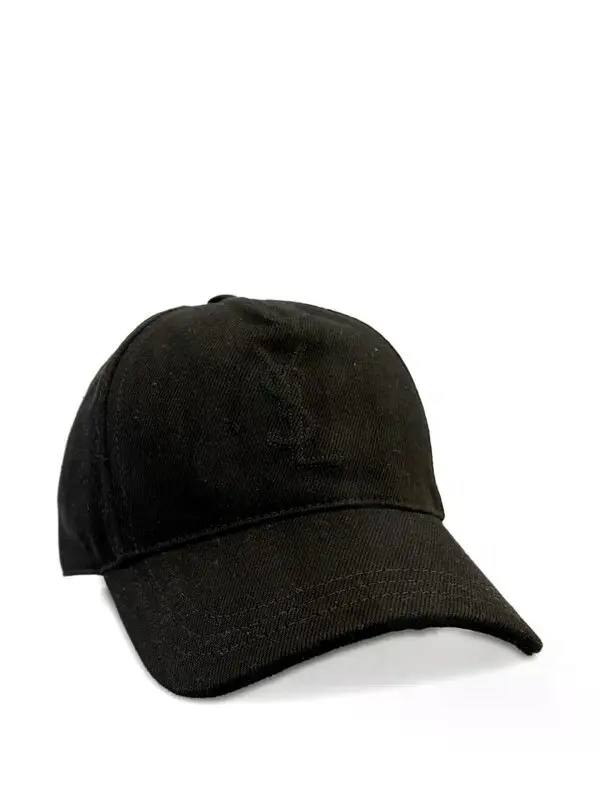 Saint Laurent Logo Cap - Black