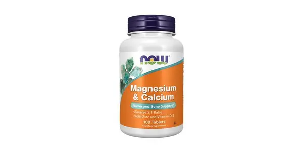 NOW FOODS Magnesium & Calcium - No Color