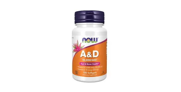 NOW FOODS Vitamin A & D - No Color