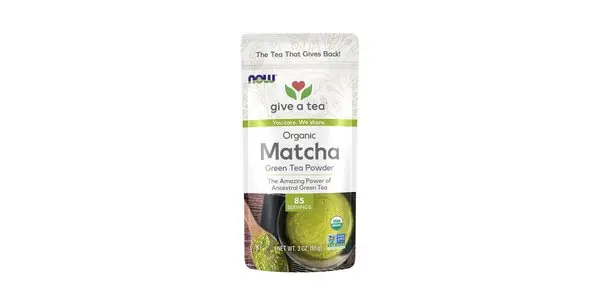 NOW FOODS Matcha Green Tea Powder - No Color