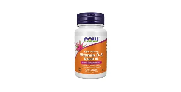 NOW FOODS Vitamin D3 - No Color