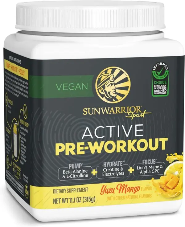 SUNWARRIOR Us Active Pre-workout Tub - Open White