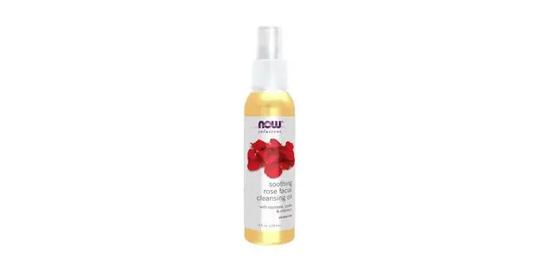 NOW FOODS Soothing Rose Facial Cleansing Oil - No Color
