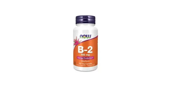 NOW FOODS Vitamin B-2 Riboflavin - No Color