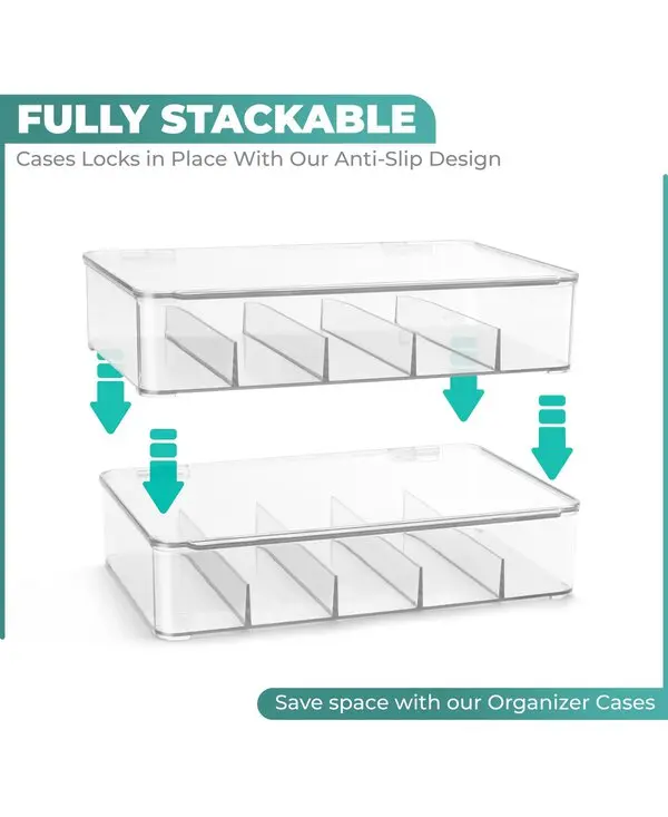 SORBUS 2-piece Stackable Sunglass Holder