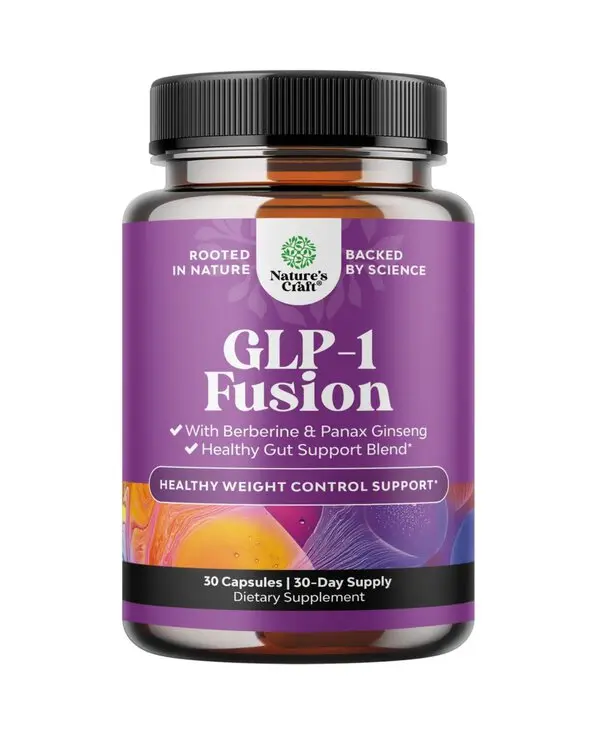 NATURE'S CRAFT Glp-1 Support Capsules - No Color