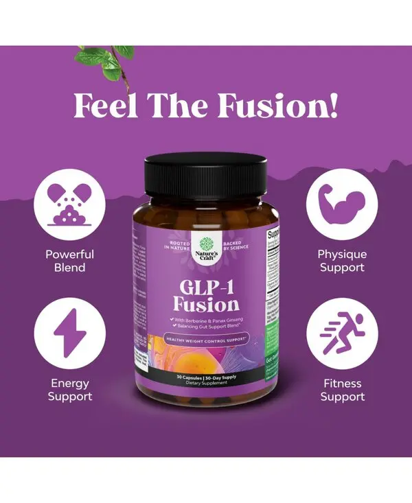NATURE'S CRAFT Glp-1 Support Capsules