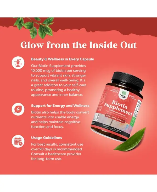 NATURE'S CRAFT Biotin Capsules