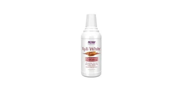 NOW FOODS Xyliwhite Cinnafresh Mouthwash - No Color