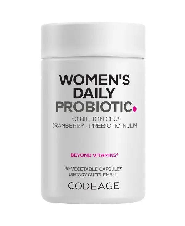 CODEAGE Daily Probiotic Supplement Â 50 Billion Cfu Supplement - No Color