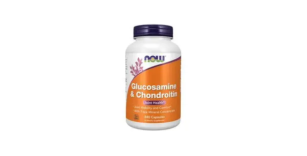 NOW FOODS Glucosamine & Chondroitin - No Color