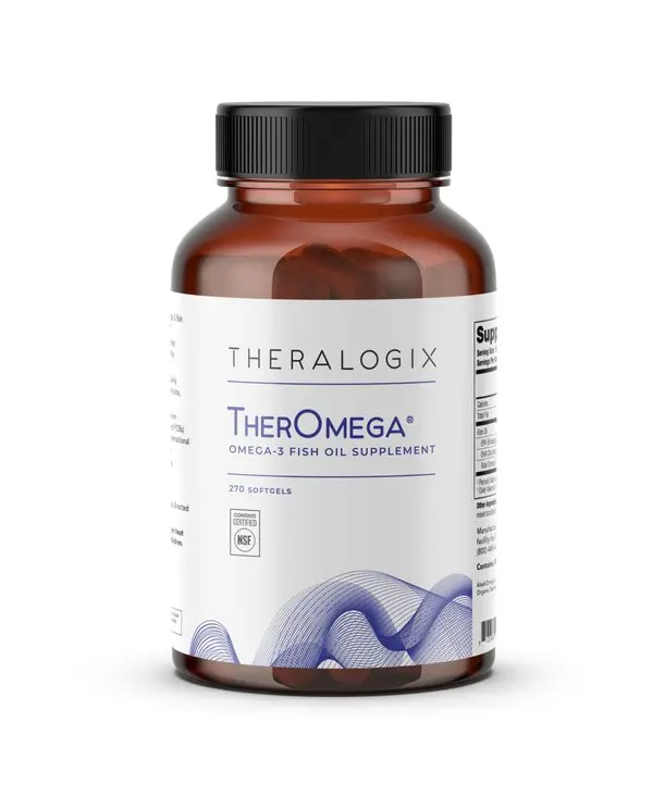 THERALOGIX Theromega Omega-3 Wild Alaskan Fish Oil - White