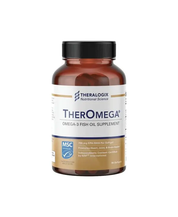 THERALOGIX Theromega Omega-3 Wild Alaskan Fish Oil - No Color
