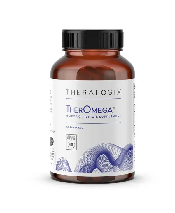 THERALOGIX Theromega Omega-3 Wild Alaskan Fish Oil - No Color