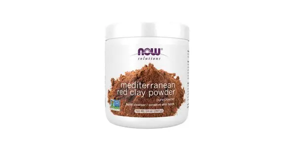 NOW FOODS Moroccan Red Clay Powder - No Color