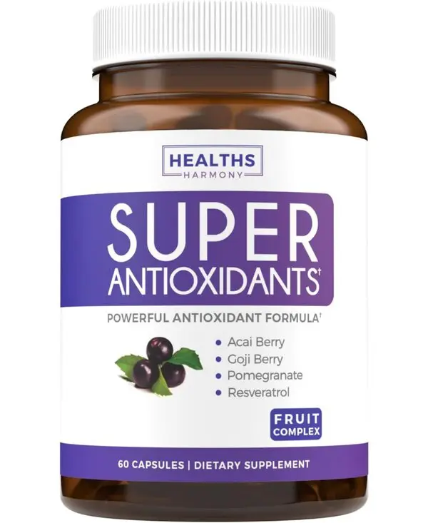 HEALTHS HARMONY Super Antioxidant Capsules - No Color