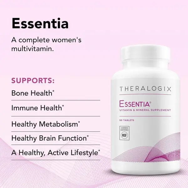 THERALOGIX Essentia Multivitamin For -90-day Supply Supports Immune & Bone Health