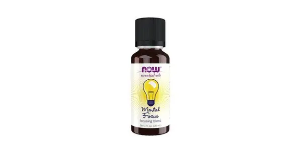 NOW FOODS Mental Focus Oil Blend - No Color