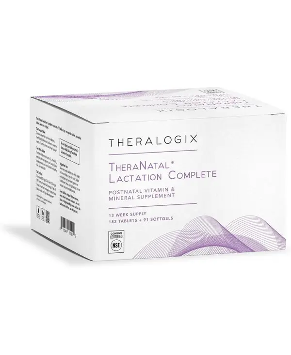 THERALOGIX Theranatal Lactation Complete Postnatal Vitamins With Vitamin D - Open Miscellaneous