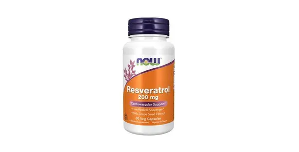 NOW FOODS Natural Resveratrol - No Color