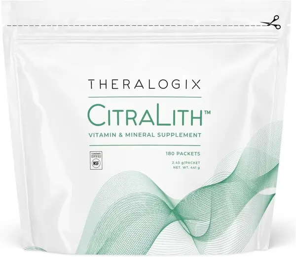 THERALOGIX Citralith Vitamin & Mineral Supplement - No Color