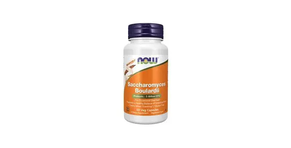 NOW FOODS Saccharomyces Boulardii Gastrointestinal Support - No Color