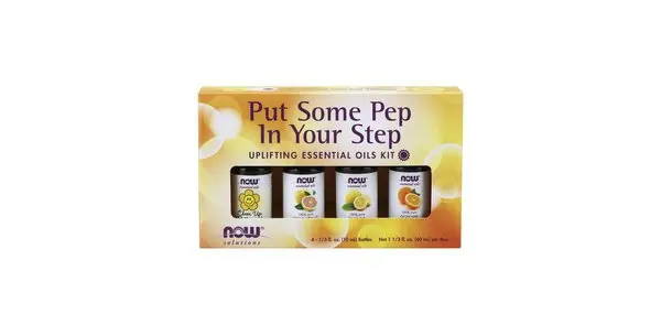 NOW FOODS Put Some Pep In Your Step Oil Kit - No Color