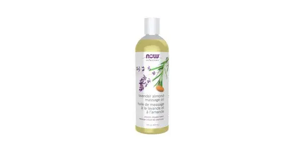 NOW FOODS Lavender Almond Massage Oil - No Color