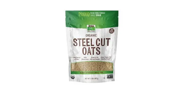 NOW FOODS Steel Cut Oats - No Color