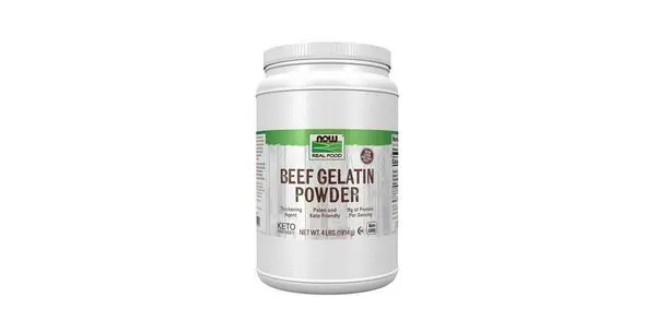 NOW FOODS Beef Gelatin Powder - No Color