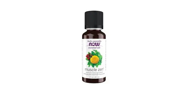 NOW FOODS Muscle Zen Oil Blend - No Color