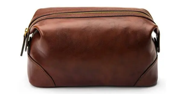 Bosca Dolce Collection Shave Kit - Dark Brown