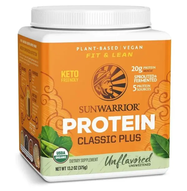 SUNWARRIOR Classic Plus Protein Powder - No Color