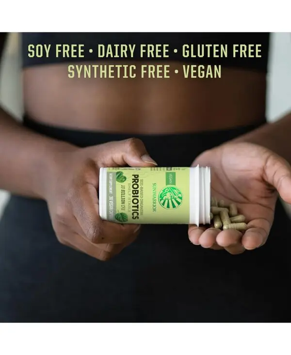 SUNWARRIOR Probiotics Plant Grows To 100 Billion Cfu - No Color